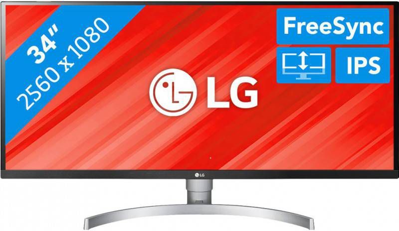 LG 34WK650 34 inch FHD Ultra Wide monitor - Koelkastwebshop.nl