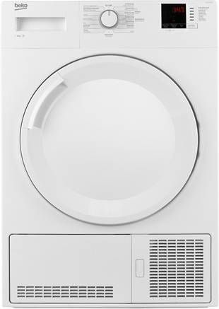 Beko DCU8235BX OptiSense condensdroger - Koelkastwebshop.nl