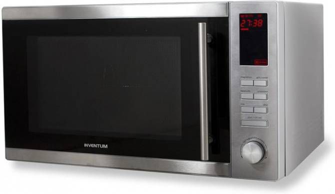 Inventum Combi magnetron MN255C 25 L 900 W zilver - Koelkastwebshop.nl
