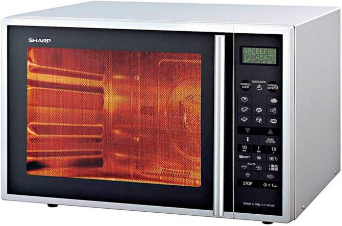 Sharp R961inw Magnetrons Roestvrijstalen Effect - Koelkastwebshop.nl